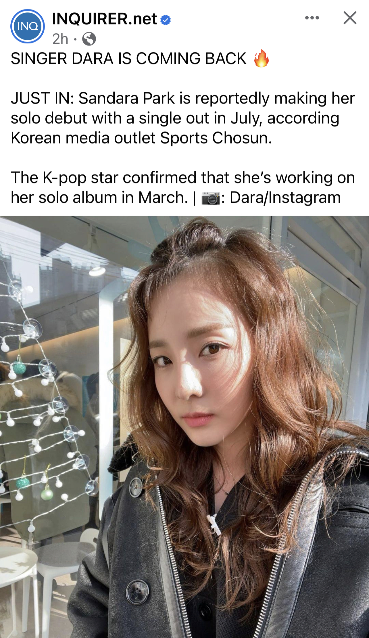 The Philippines beloved K-Pop artist with a comeback (2NE1’s – Sandara ...